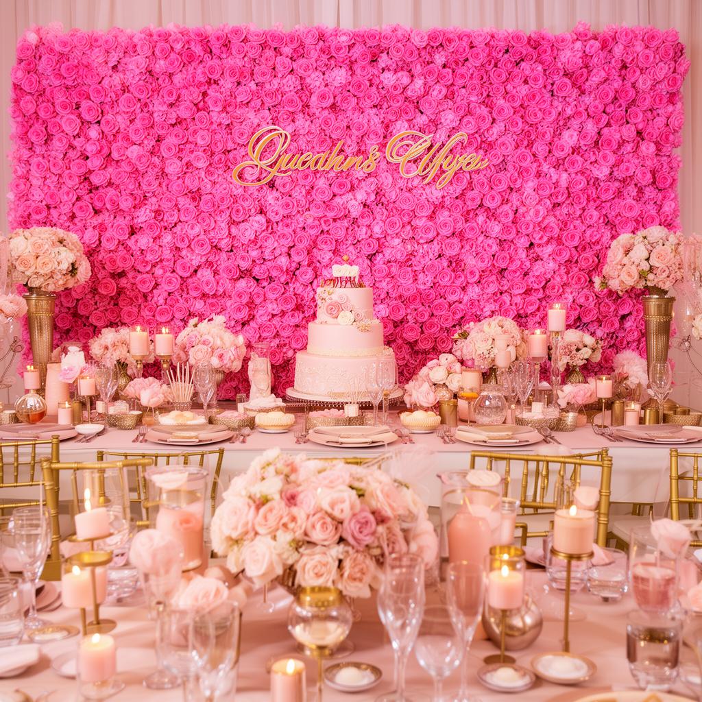 TPEC Flowers | Luxury Rose Backdrops for Events in Austin, TX
